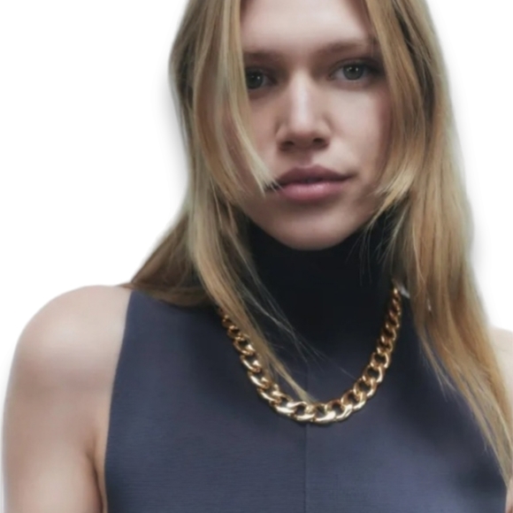 Zara | Jewelry | Zara Chain Link Necklace Nwot | Poshmark